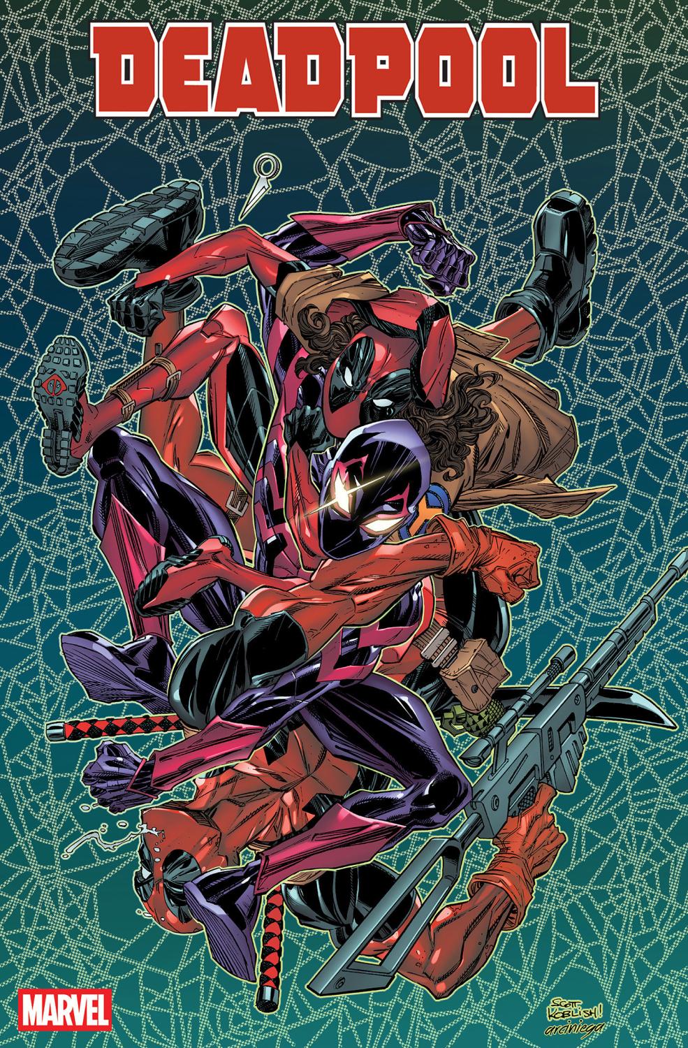 DEADPOOL #11 SCOTT KOBLISH VAR—Deadpool Vs. Spider-Man Part 1 | Goblin ...